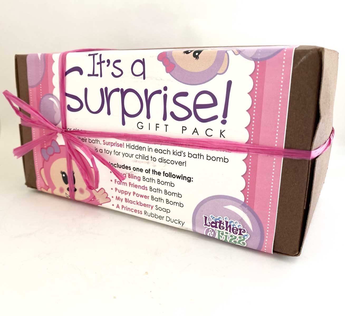 It's a Surprise! Gift Pack - Lather & Fizz