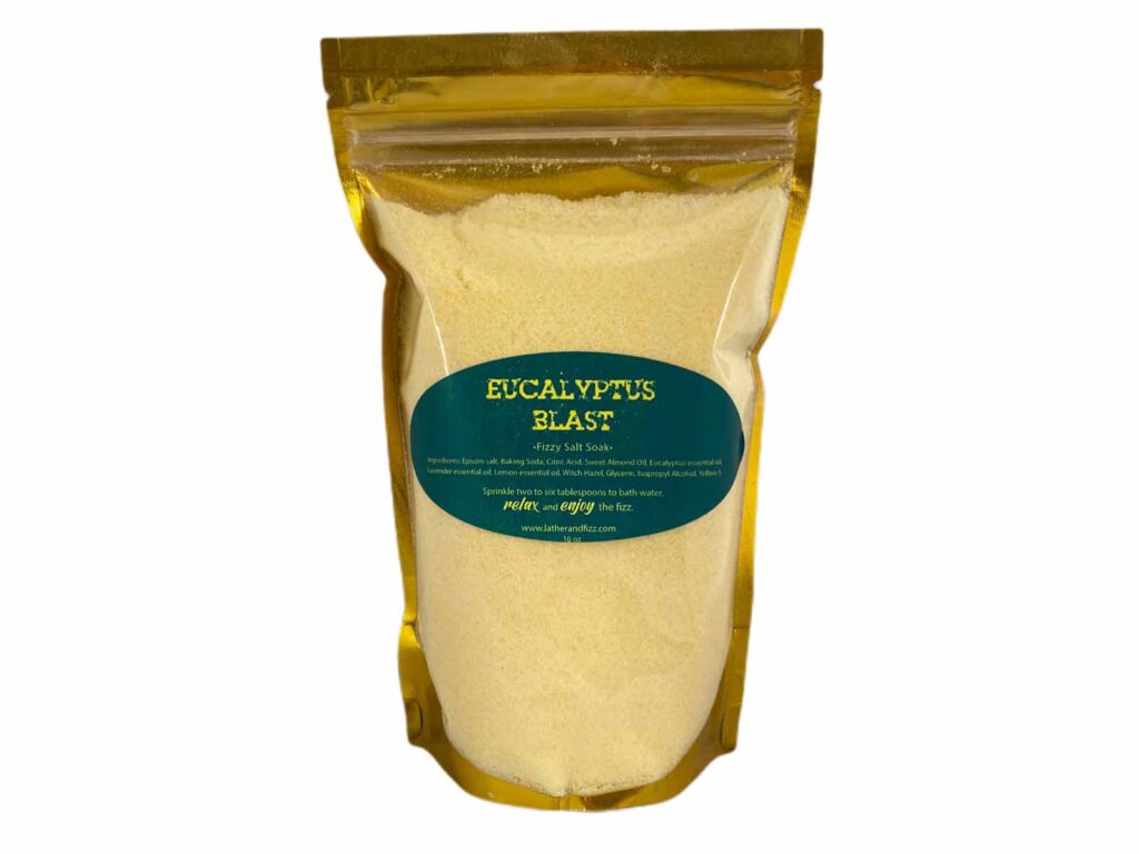 Eucalyptus Blast Shower Buddy – Lather & Fizz