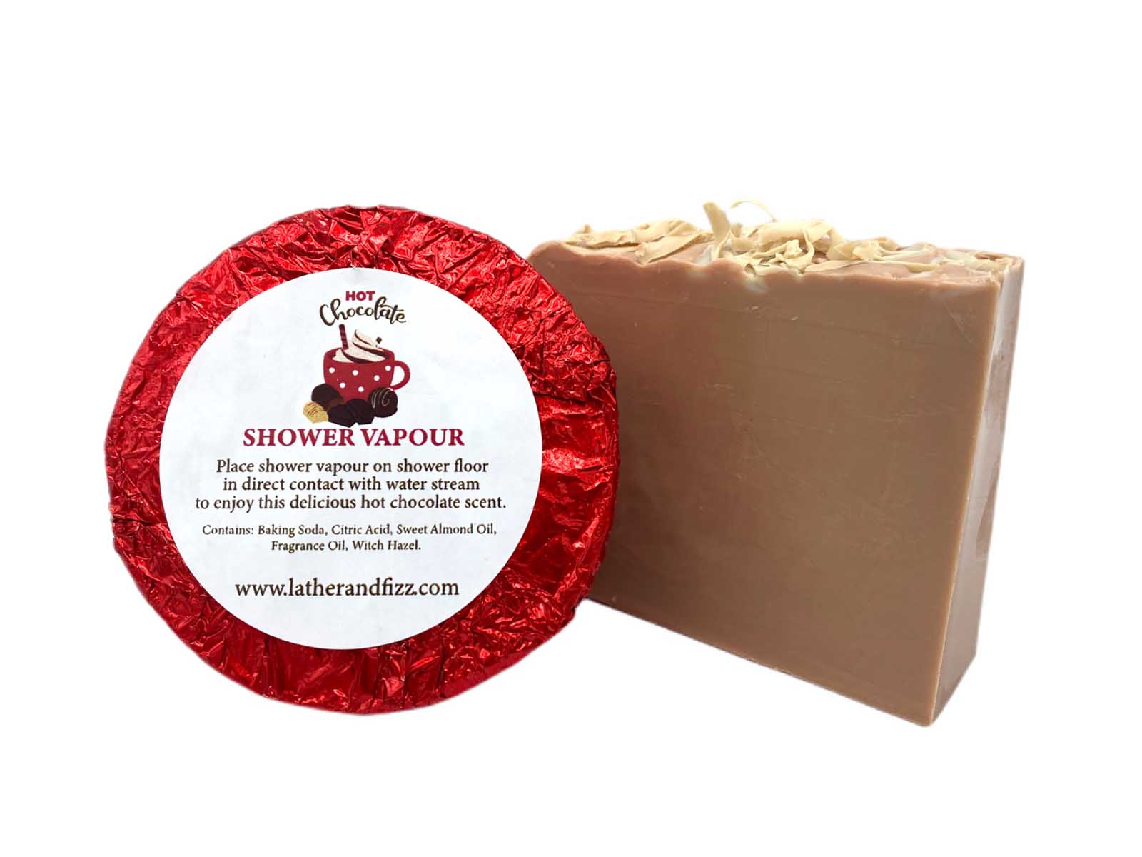 Hot Chocolate Shower Buddy – Lather & Fizz